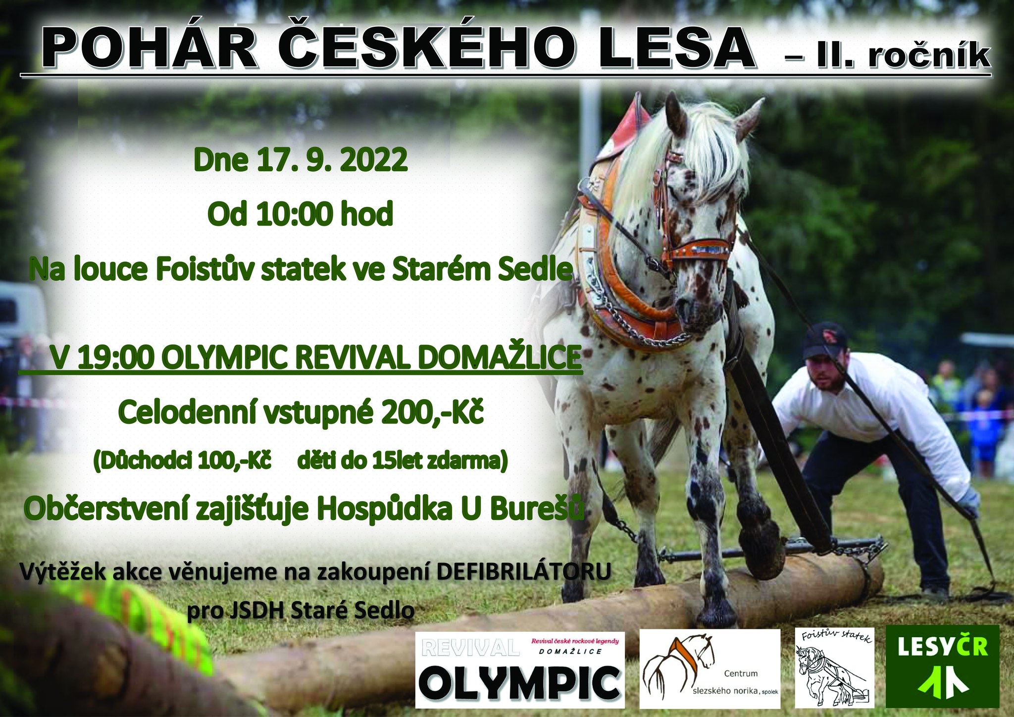 Pohár Českého lesa – plakát – Centrum Slezský Norik